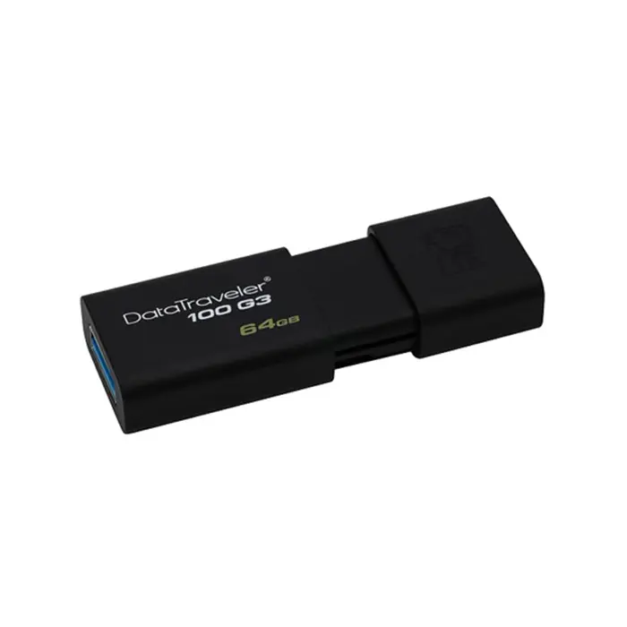 KINGSTON USB Flash 64GB DT-100 3.0 crni