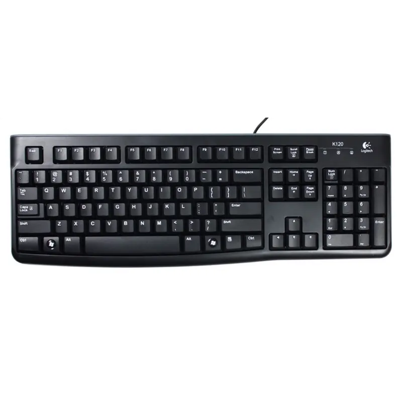 Logitech K120 Deluxe Business Tastatura, YU, Crna