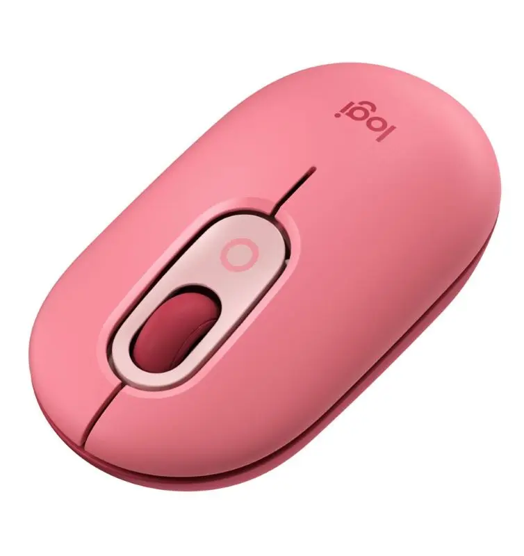 Logitech Pop Mouse Heartbreaker Bežični miš, Roze