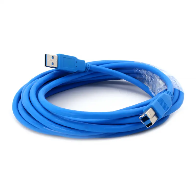 Kabl za štampač USB 3.0 Tip A na USB Tip B, 3m, Plavi