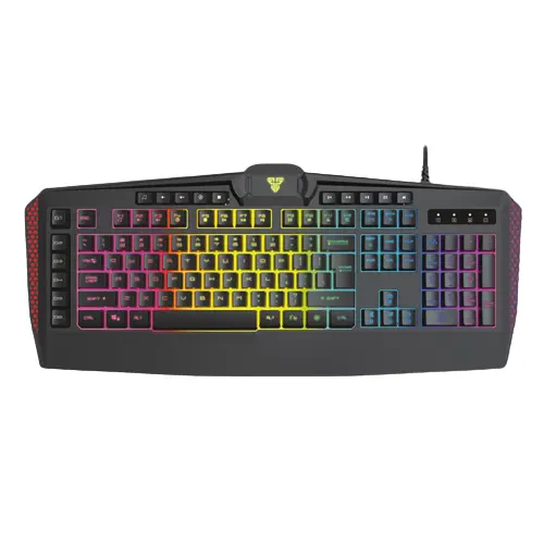 FANTECH K513 Membranska tastatura Booster, Žično povezivanje, Gaming, RGB, Crna