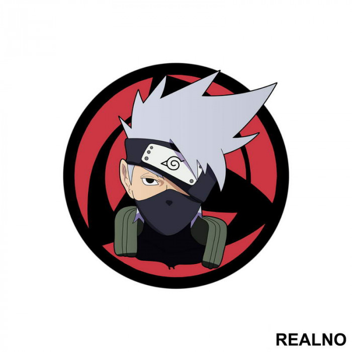 KAKASHI CIRCLE - NARUTO - NALEPNICA