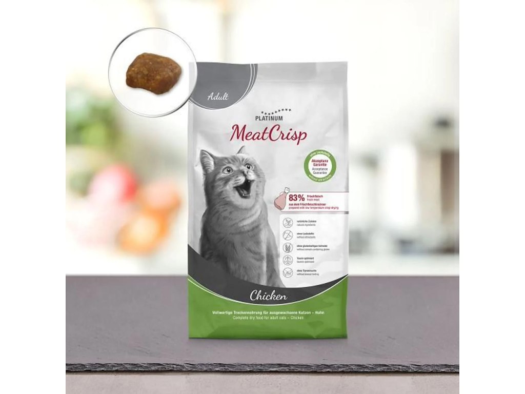 Platinum Hrana za mačke MeatCrisp Adult piletina 3kg