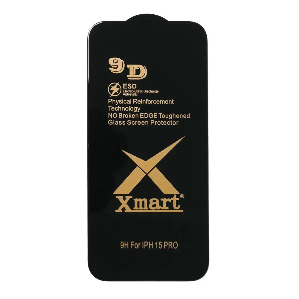 XMART 9D Zaštitno staklo za iPhone 15 Pro 6.1