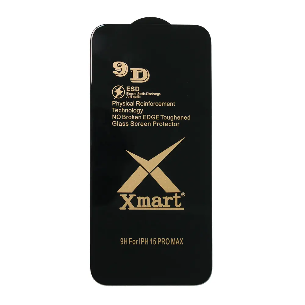 XMART 9D Zaštitno staklo za iPhone 15 Pro Max 6.7