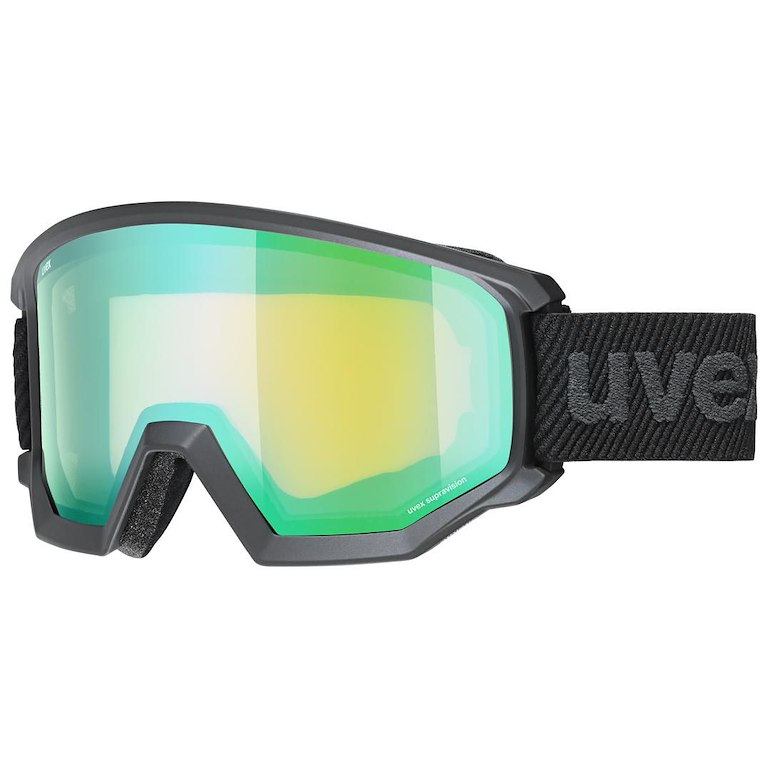 Uvex ATHLETIC FM, skijaške naočare, crna