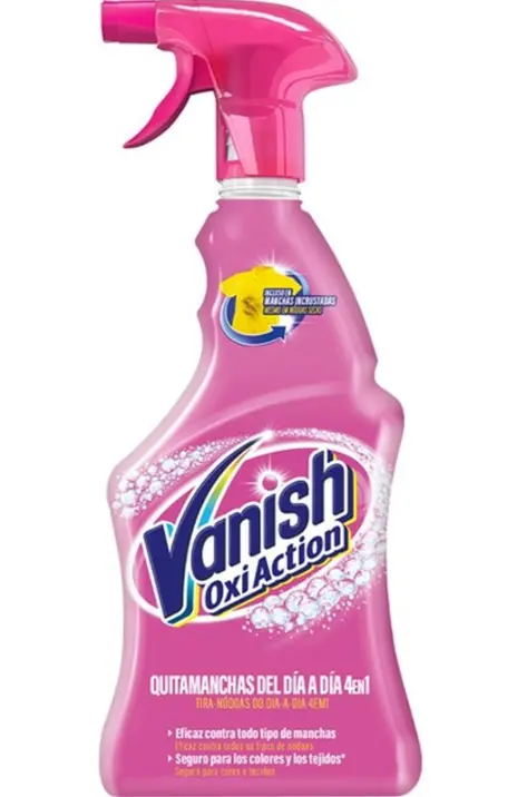 VANISH Sprej za uklanjanje fleka Pink Oxi action 750ml
