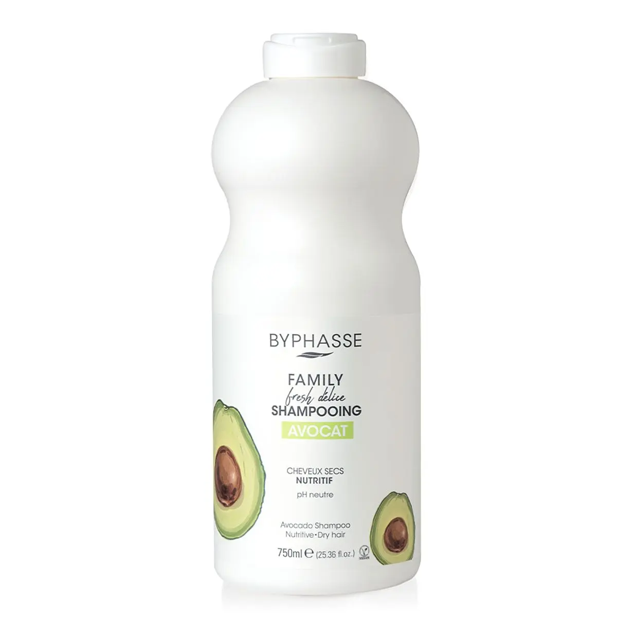 BYPHASSE Šampon i regenerator za oštećenu kosu Avocado 750ml