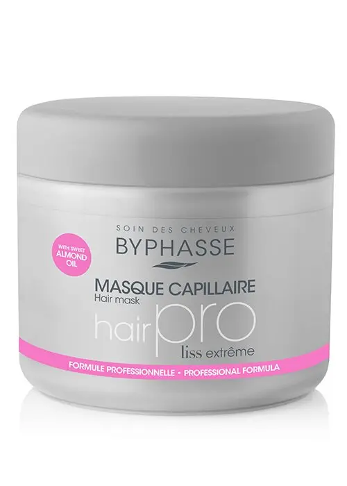 BYPHASSE HAIR PRO Maska za neposlušnu kosu Liss Extreme 500ml