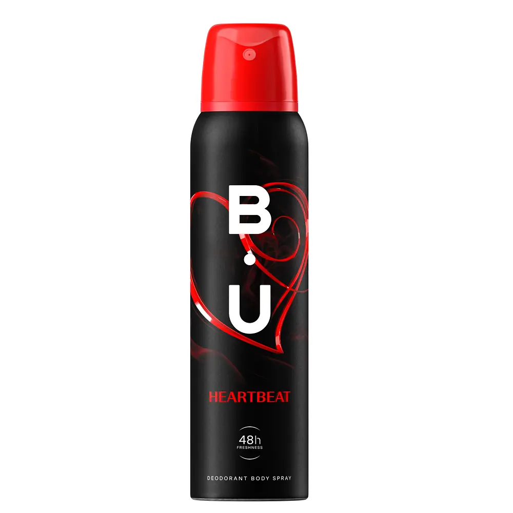 B.U Ženski dezodorans u spreju Heartbeat 150ml