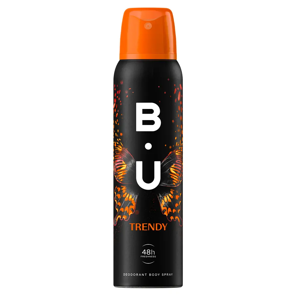 B.U Ženski dezodorans u spreju Trendy 150ml