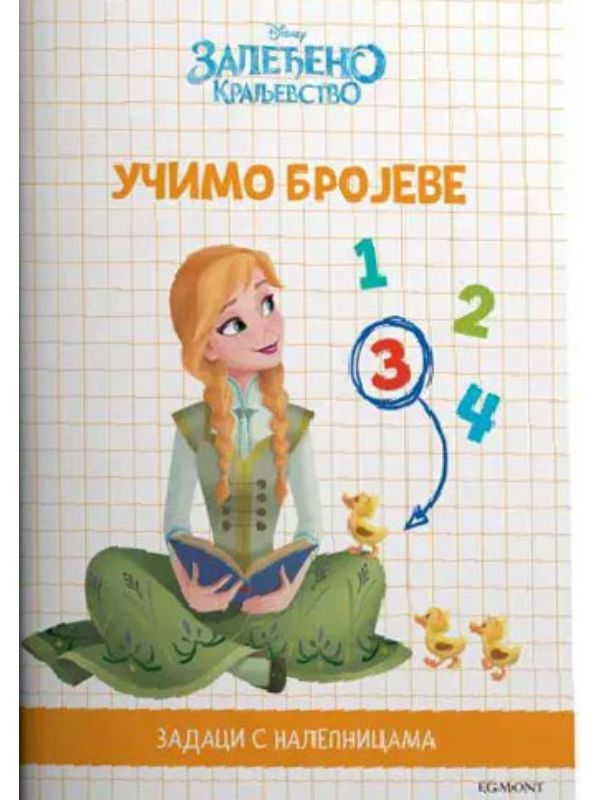 Disney zaleđeno kraljevstvo – učimo brojeve