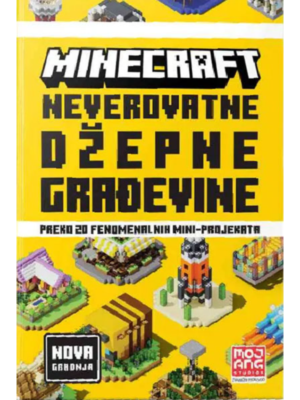 MINECRAFT NEVEROVATNE DŽEPNE GRAĐEVINE