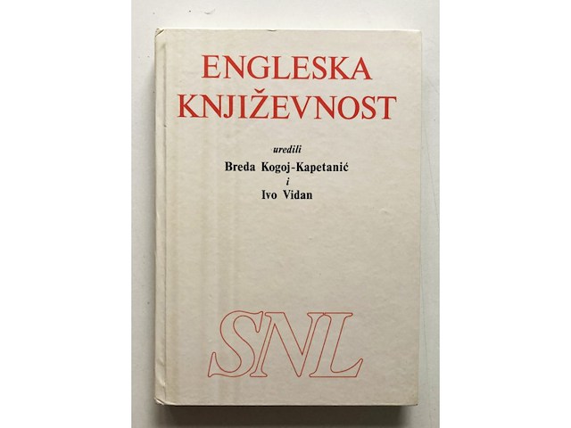 Engleska književnost - Breda Kogoj-Kapetanić; Ivo Vidan