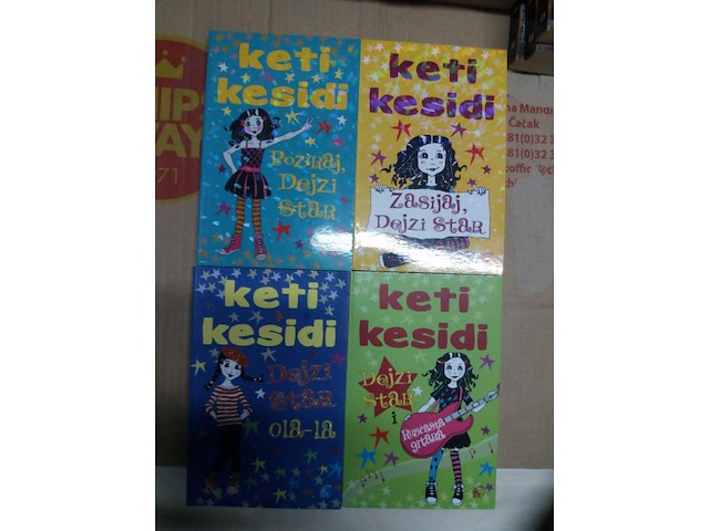 Keti Kesidi - komplet 4 knjige - Dejzi Star