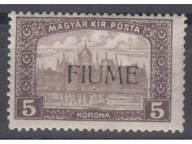 Fiume 1918 Parlament 5 Kruna *