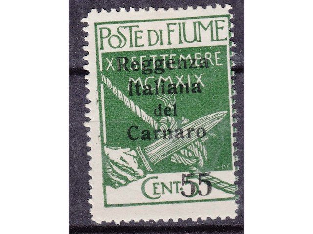 Fiume Kvarner 1920 raspar *