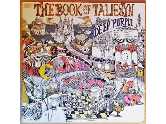 LP DEEP PURPLE - The Book Of Taliesyn (`74) Germany VG+