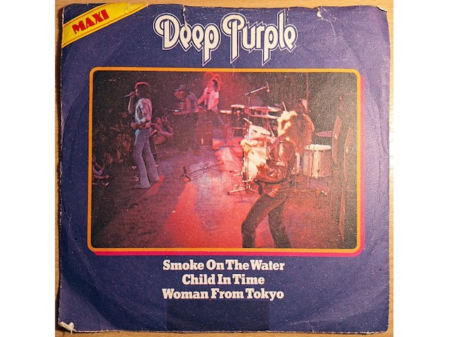 EP DEEP PURPLE - Smoke On The Water (1977) 1. press, VG