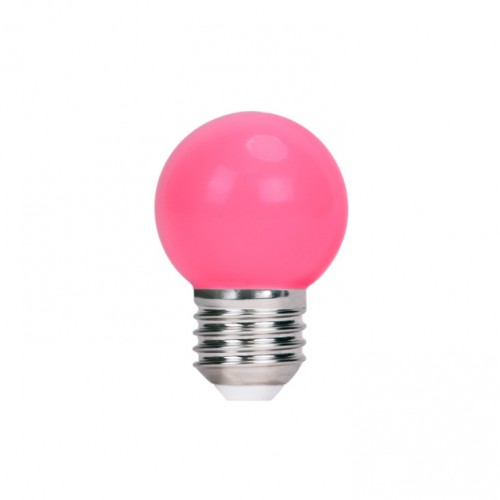 Set 5 kom. roze LED sijalica E27