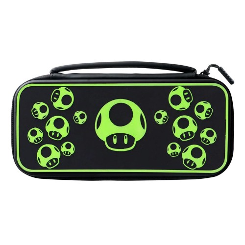 Nintendo Switch Travel Case Plus 1 Up Glow In The Dark