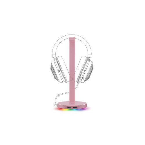 Base Station V2 Chroma Quartz - Headphone Stand with USB 3.1 and 7.1 Surround Sound