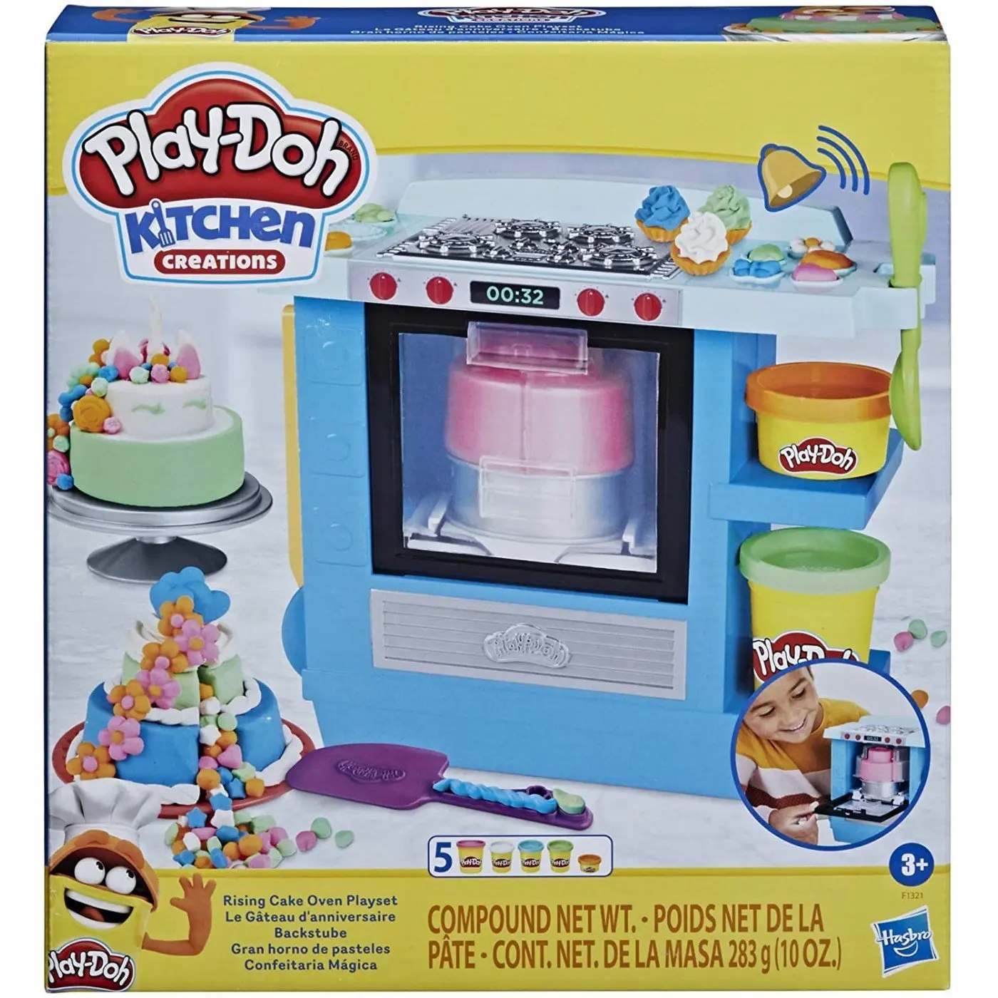 HASBRO Set za igru Play Doh Rising Cace Oven F1321