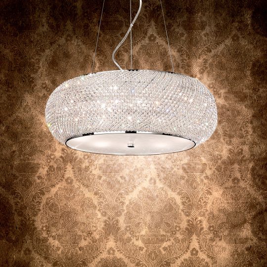 IDEAL LUX luster PASHA’ SP6 CROMO – 082158