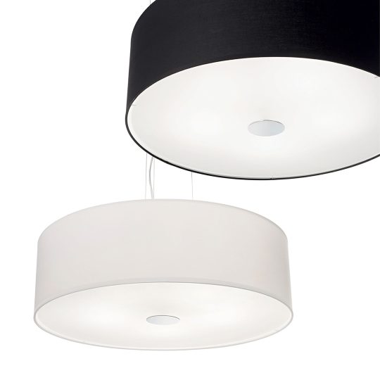 IDEAL LUX luster WOODY SP4 NERO – 122243