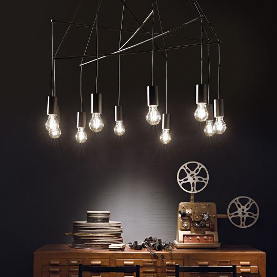 IDEAL LUX luster POP SP10 NERO – 158860