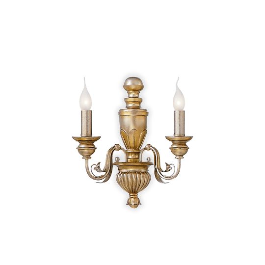 IDEAL LUX zidna lampa FIRENZE AP2 ORO ANTICO – 020846