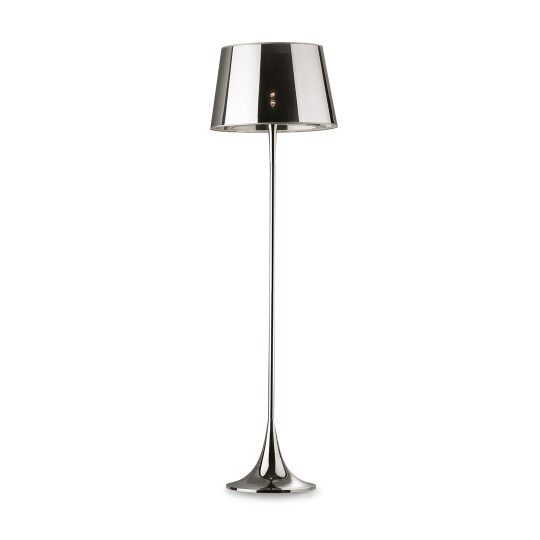 IDEAL LUX podna lampa LONDON PT1 CROMO – 032382