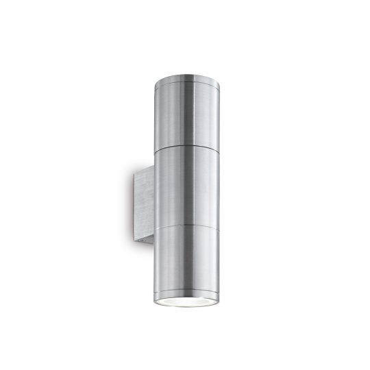 IDEAL LUX zidna lampa GUN AP2 SMALL ALLUMINIO – 033013
