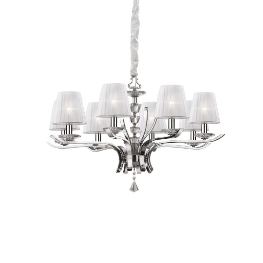 IDEAL LUX luster PEGASO SP8 BIANCO – 059242