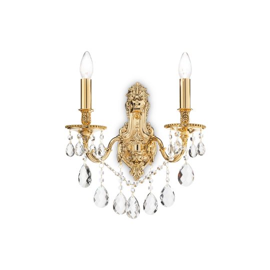 IDEAL LUX zidna lampa GIOCONDA AP2 ORO – 060491