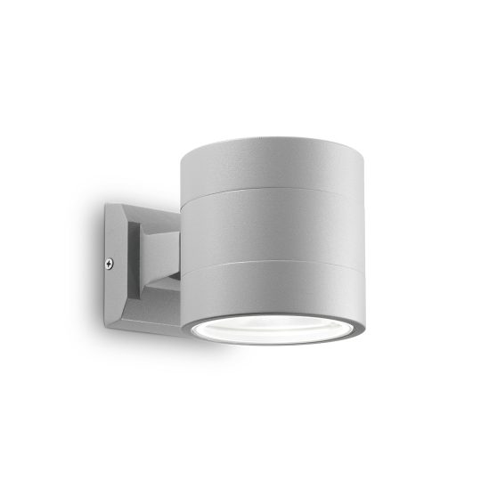 IDEAL LUX zidna lampa SNIF AP1 ROUND GRIGIO – 061474