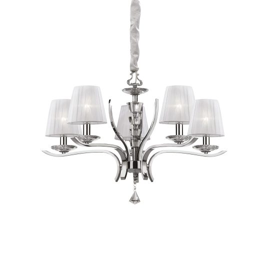 IDEAL LUX luster PEGASO SP5 BIANCO – 066448