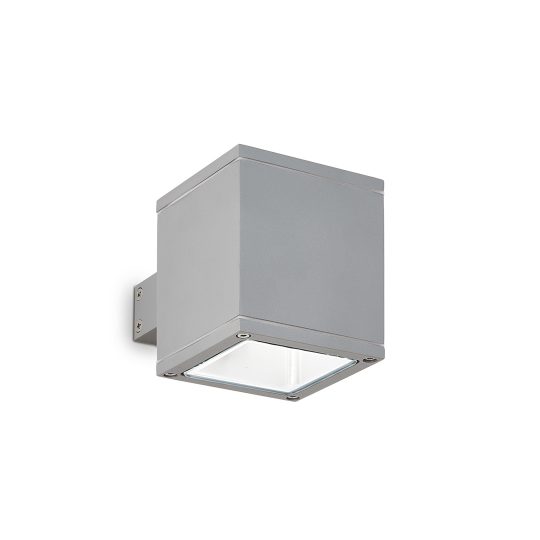 IDEAL LUX zidna lampa SNIF AP1 SQUARE GRIGIO – 118666