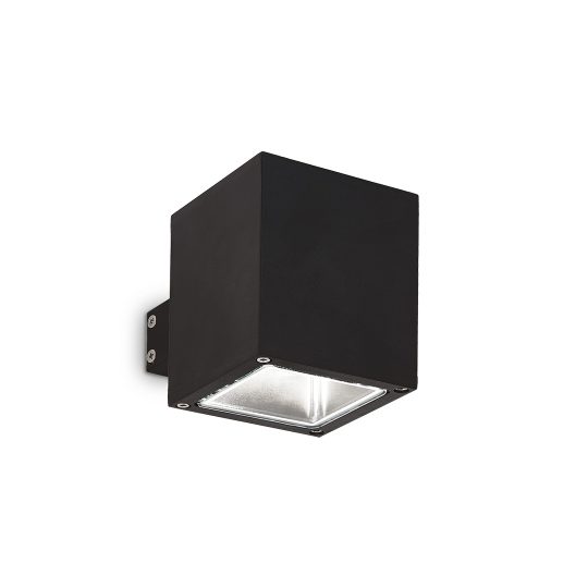 IDEAL LUX zidna lampa SNIF AP1 SQUARE NERO – 123080