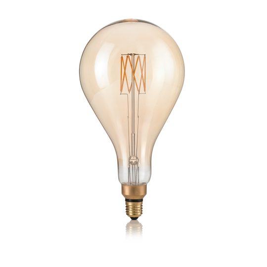 IDEAL LUX sijalica E27 GOCCIA 08W 2200K CRI80 AMBRA – 130163