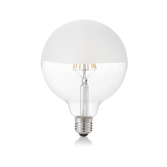 IDEAL LUX sijalica E27 GLOBO D125 08W 3000K CRI80 SATIN MEZZA – 157580