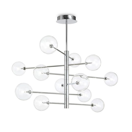 IDEAL LUX luster EQUINOXE SP12 CROMO – 200118