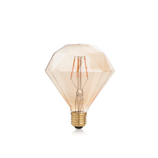 IDEAL LUX sijalica E27 DIAMOND 4W 2200K CRI80 AMBRA – 201269