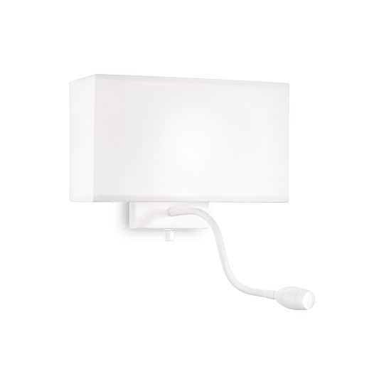 IDEAL LUX zidna lampa HOTEL AP2 ALL WHITE – 215693