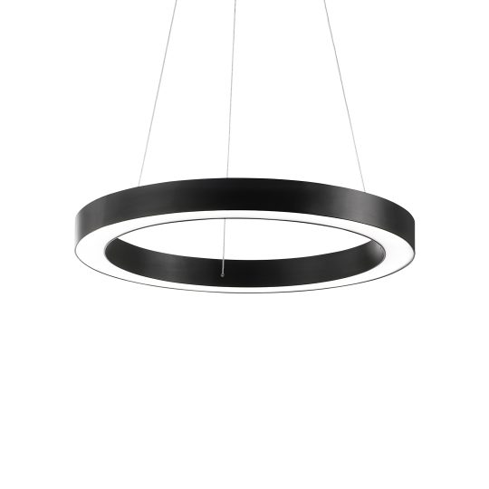 IDEAL LUX luster ORACLE D60 ROUND NERO – 222103