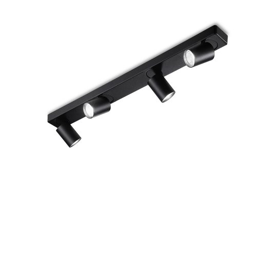 IDEAL LUX plafonjera RUDY PL4 NERO – 229072