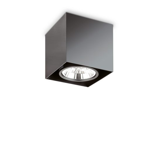 IDEAL LUX plafonjera MOOD PL1 D15 SQUARE NERO – 243931