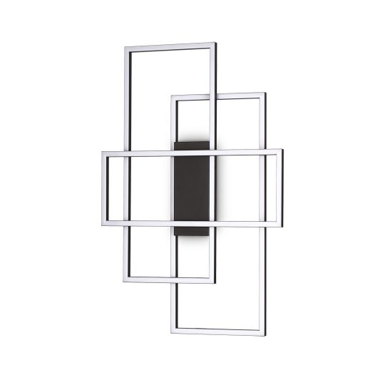 IDEAL LUX plafonjera FRAME PL RETTANGOLO NERO – 270661