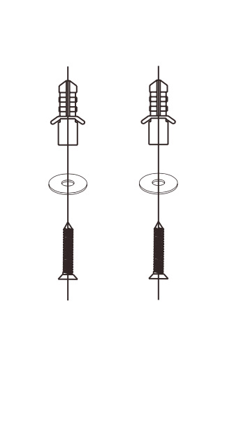 NOVA LUCE pribor SCREW – 9811362