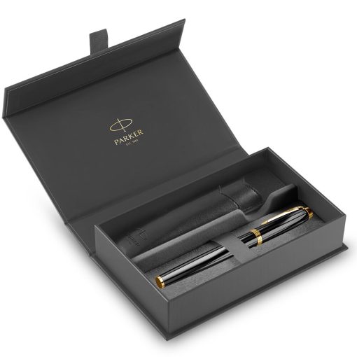 Parker poklon SET Royal Im Black GT – Roler + Futrola